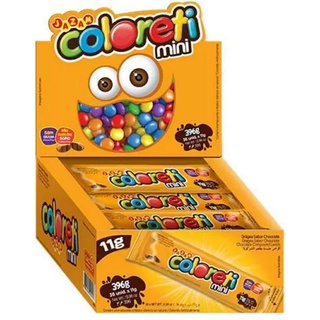 Chocolate Dori Disqueti Chococandy Coloreti - Caixa com unidades de 11g ...