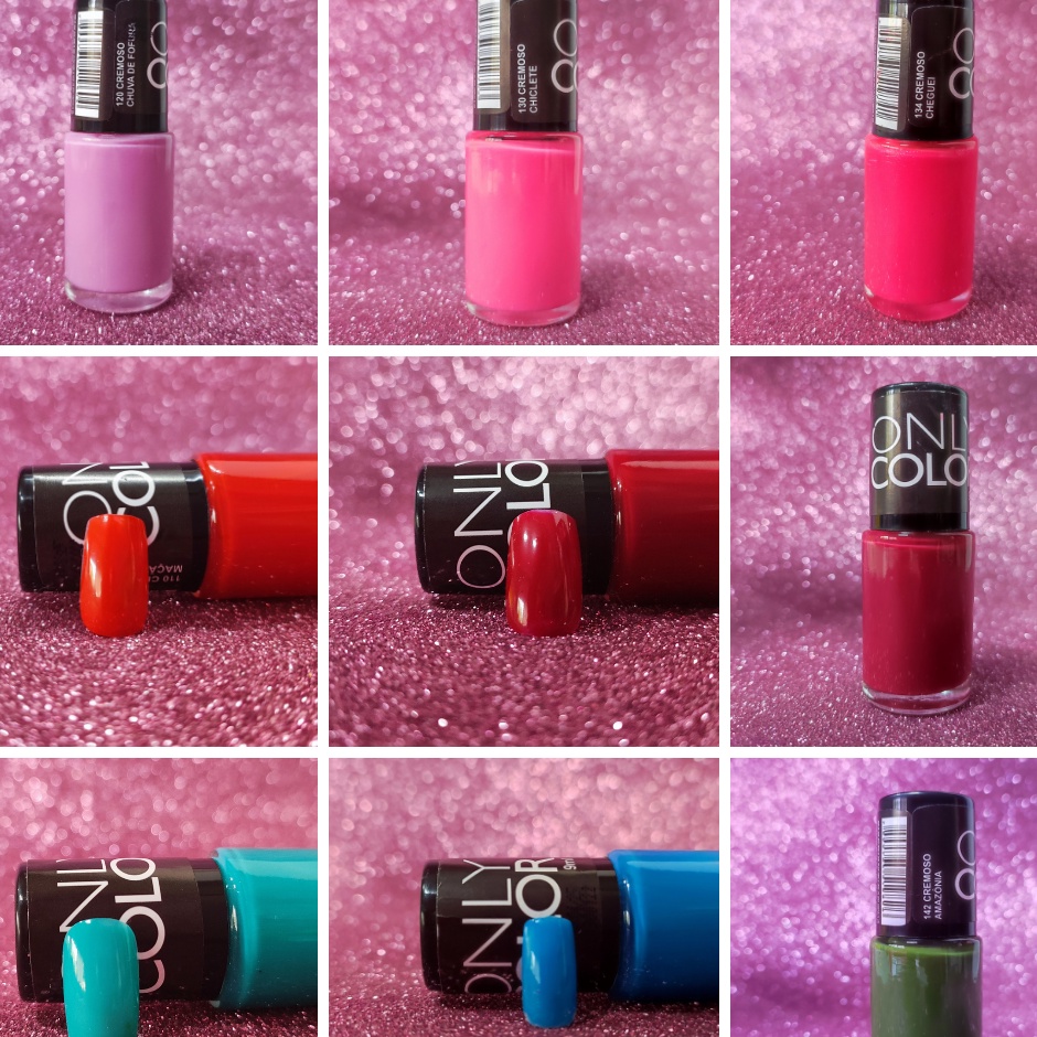 Esmaltes Linha Cremoso - ONLY COLOR | Shopee Brasil