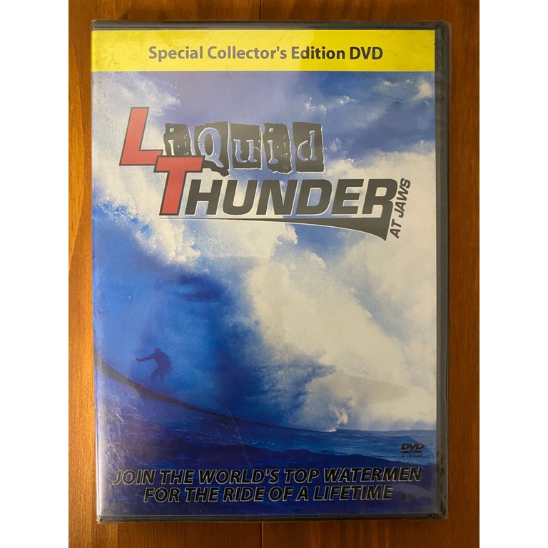 DVD Liquid Thunder At Jaws - Lacrado | Shopee Brasil