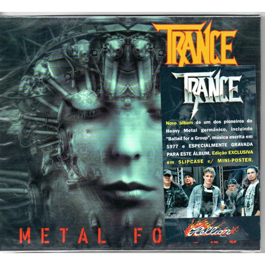 Cd Trance - Metal Force Slipcase Nacional (2021) | Shopee Brasil