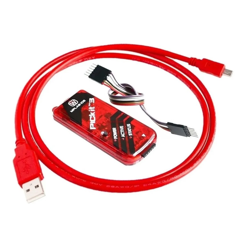 Kit Pickit 3 Gravador Pic Usb Programador [ Código 10 ] | Shopee Brasil