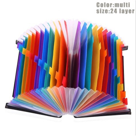 Expansive File Folder With 13 / 24 Pockets / Document Organizer ...