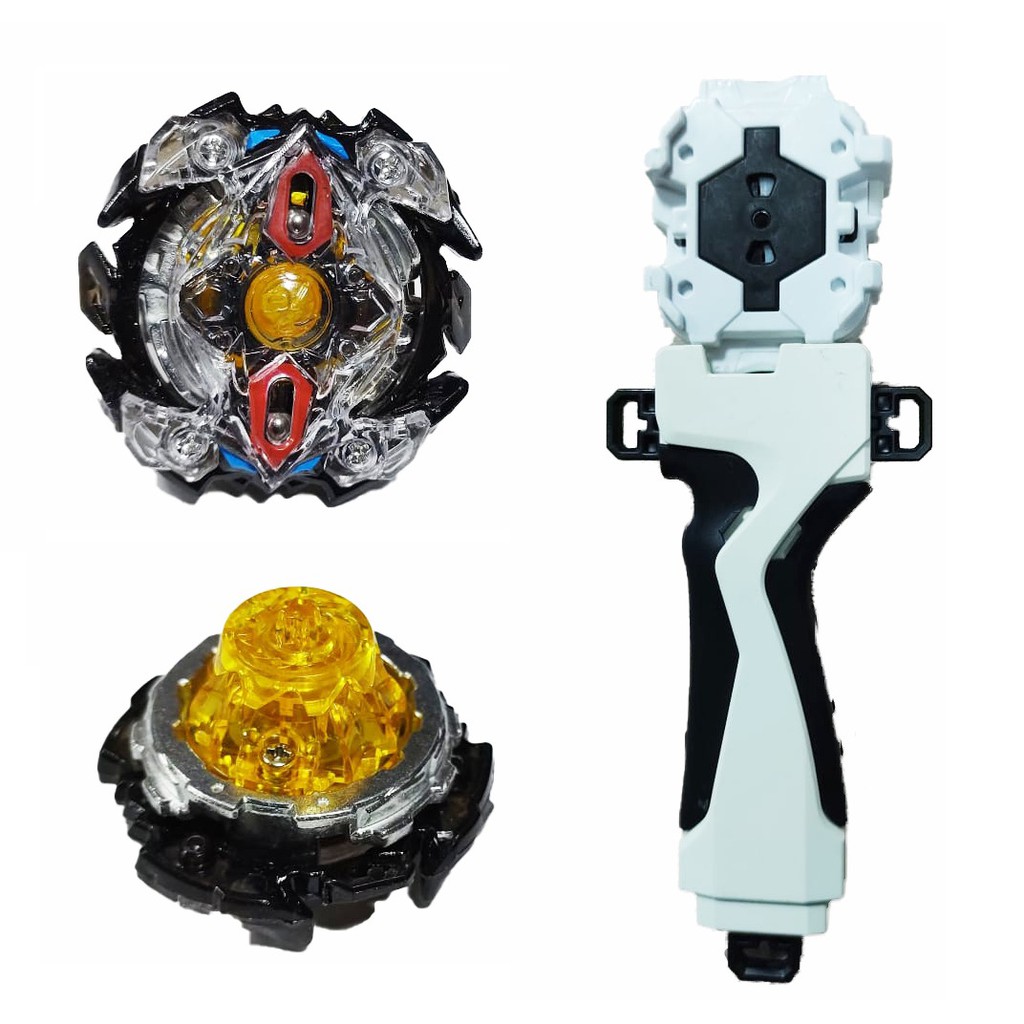 Beyblade Burst Metals Batalha com Lançador Zillion Zeutron Brinquedo ...