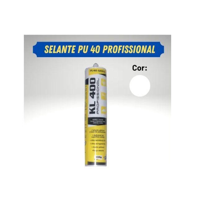 Cola Adesiva Selante Pu 40 Poliuretano Prime Branco 400g | Shopee Brasil
