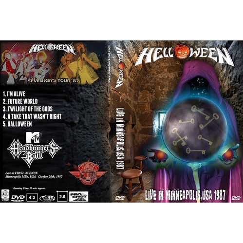 Helloween DVDs Raros de 1985 a 2020 (todas as turnês) | Shopee Brasil