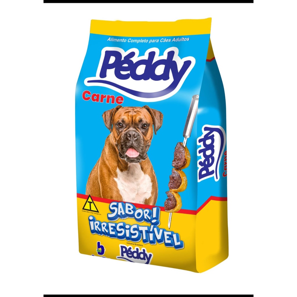 Ração cachorro 5KG Peddy Carne | Shopee Brasil
