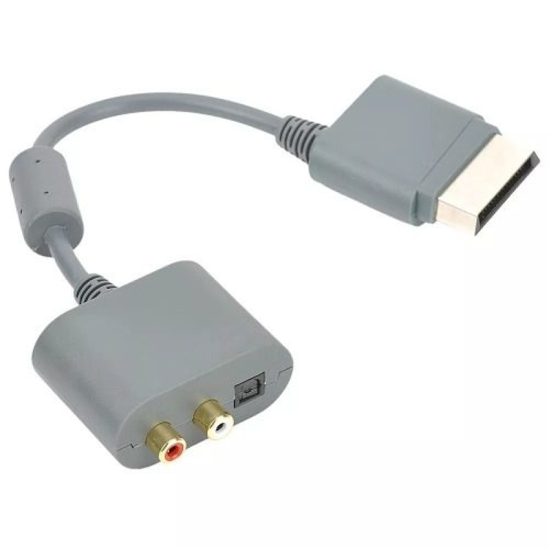 Cabo Adaptador de Áudio Ótico Digital ou RCA Xtrad - XBOX 360 - XD-537 ...
