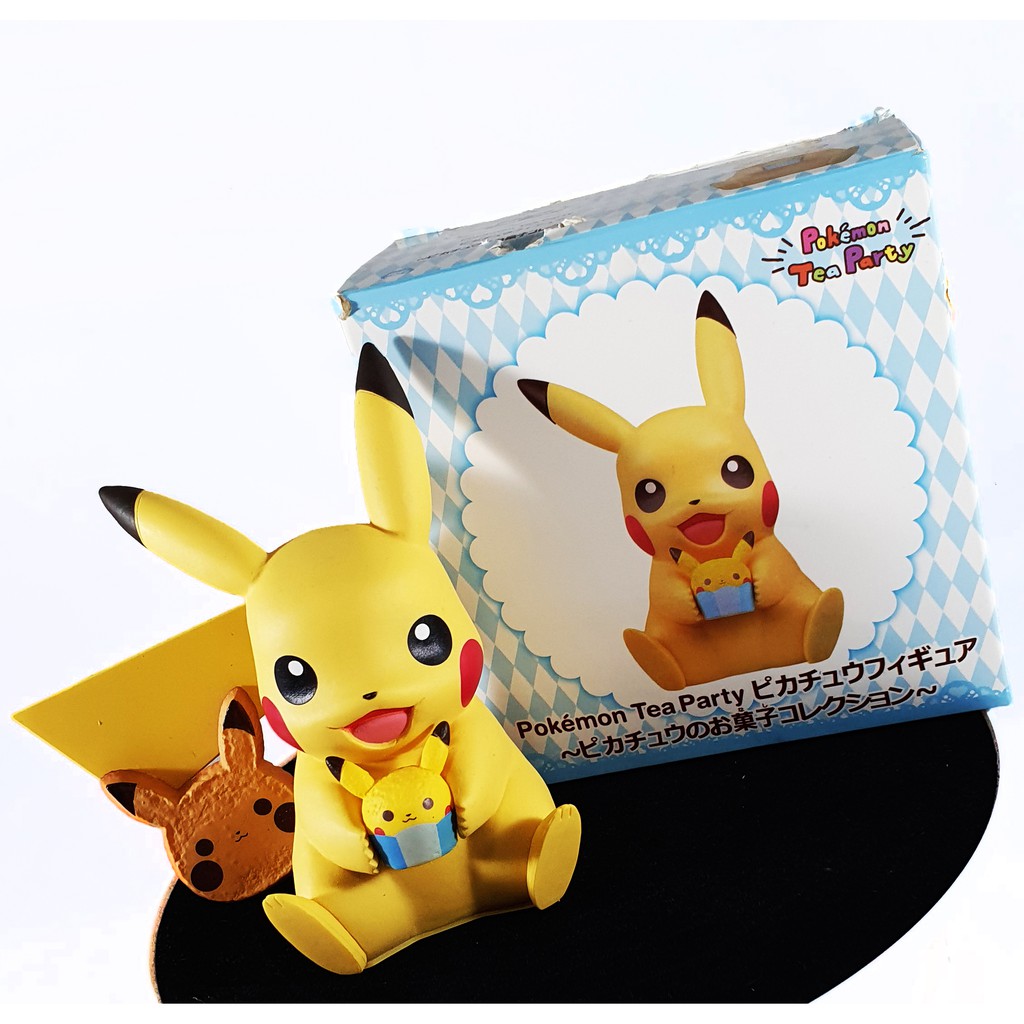 Pikachu Pokemon Tea Party 12 Cm | Shopee Brasil