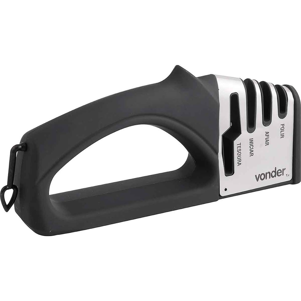 Afiador Amolador De Facas E Tesouras Profissional Vonder | Shopee Brasil