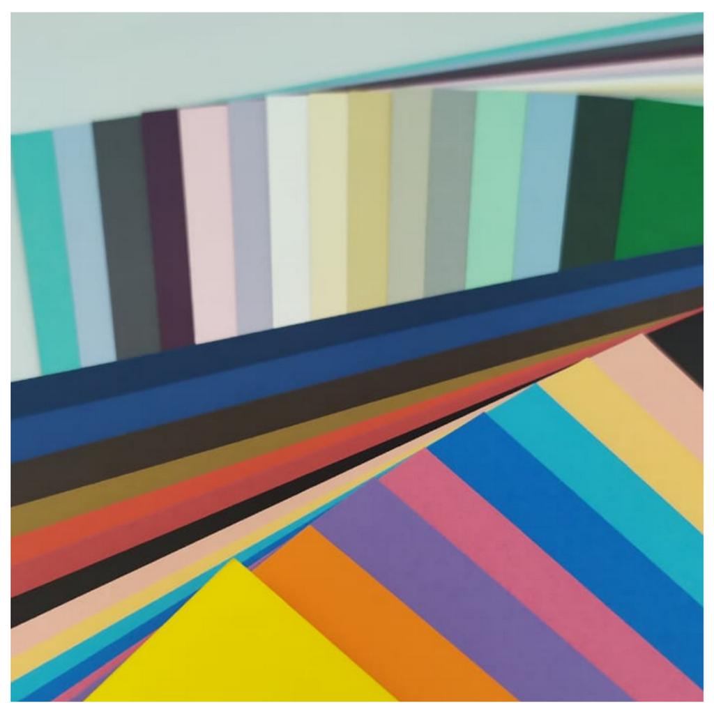 Papel Color Plus 180g (9 Fls A4) Original Blendpaper Colorido na Massa ...