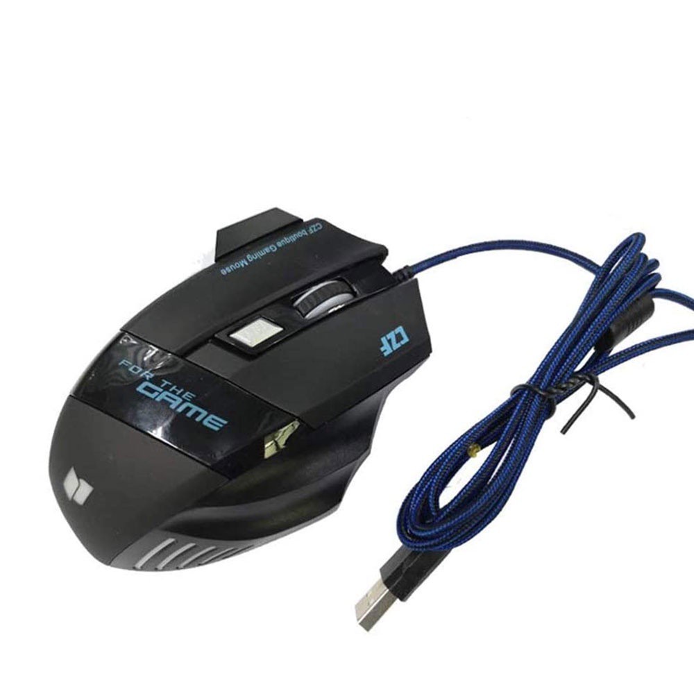 Mouse Gamer CZF com 6 Botões USB 3200dpi - G-509 - Escorrega o Preço