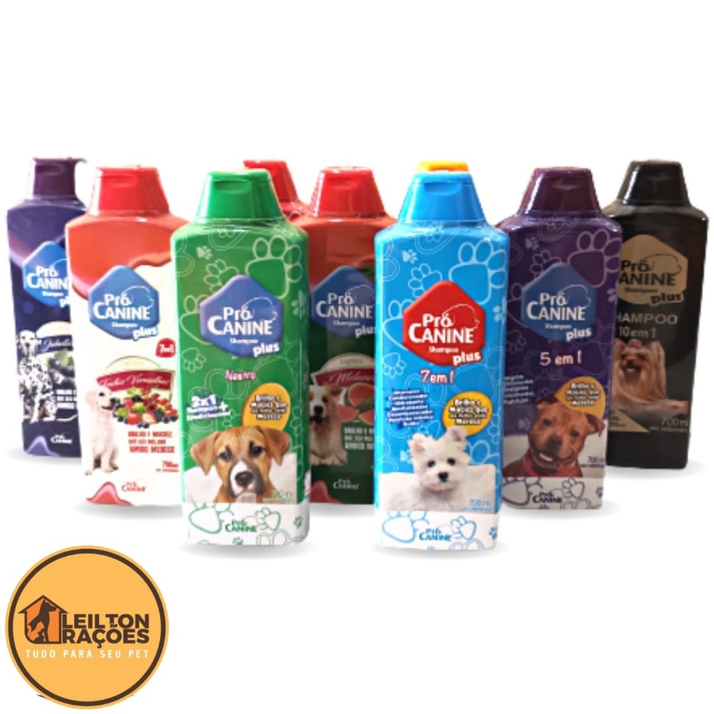 Shampoo E Condicionador Pro Canine Ph Neutro 700ml Para Cachorros e ...