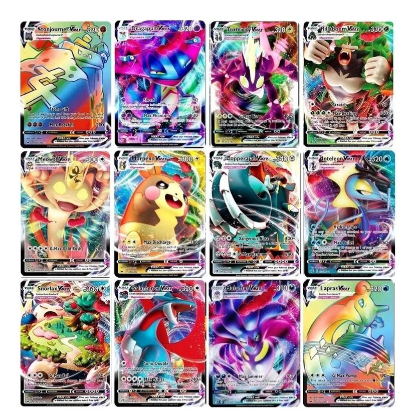 Kit 10 Cartas Pokemon V E Vmax - 7 V Basicas E 3 Vmax - Pronta entrega ...