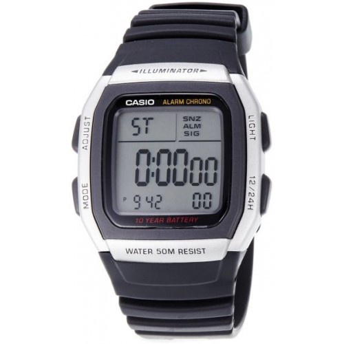 Relógio Casio Masculino Digital Illuminator W-96H-1AVDF | Shopee Brasil