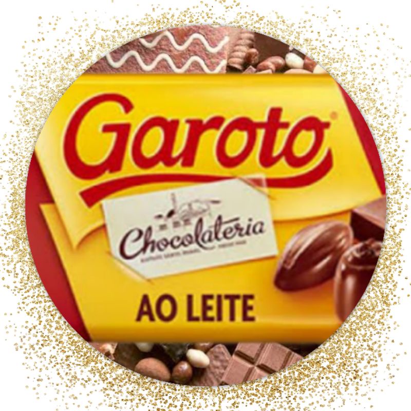 Chocolate ao Leite Garoto Barra 2.1Kilo | Shopee Brasil