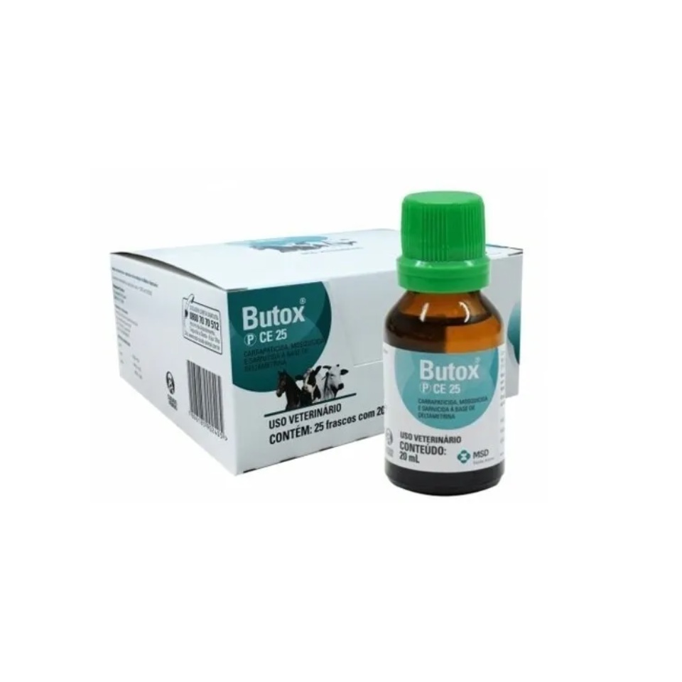Butox 20ml pulverização para pulgas e carrapatos | Shopee Brasil