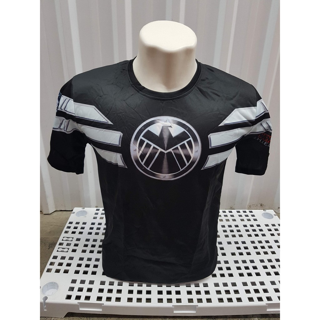 Camisa SHIELD Marvel Pronta Entrega No Brasil | Shopee Brasil