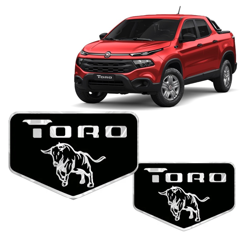 Par Emblema Brasão Lateral Toro 2017 2018 2019 2020 Resinado Promoção ...