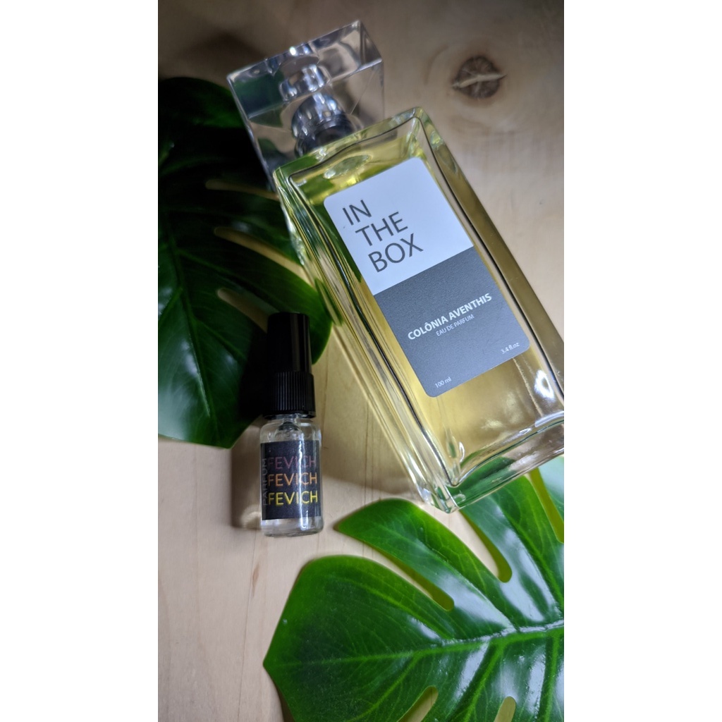 Colônia Aventhis - In the Box 2ml, 5ml e 10ml | Shopee Brasil