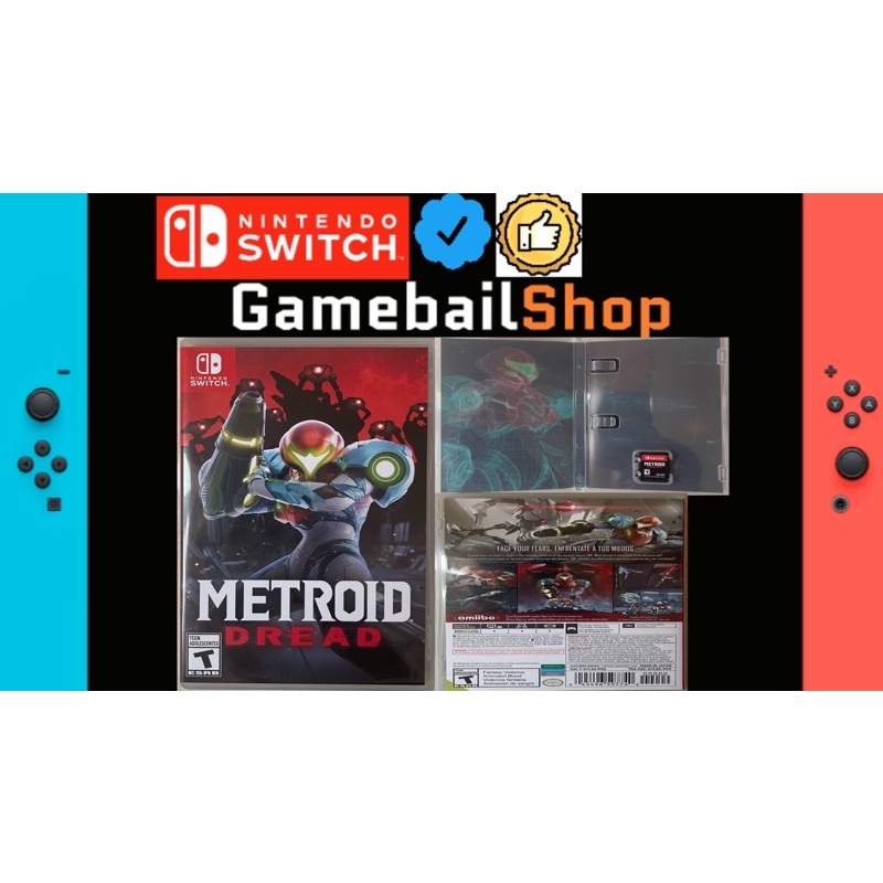 Nintendo Switch Game-Metroid Dread | Shopee Brasil