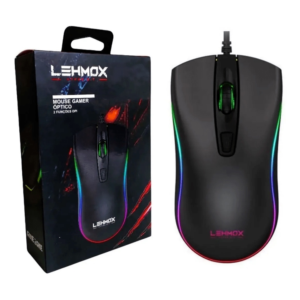 Mouse Gamer Lehmox Gt-m6 | Shopee Brasil