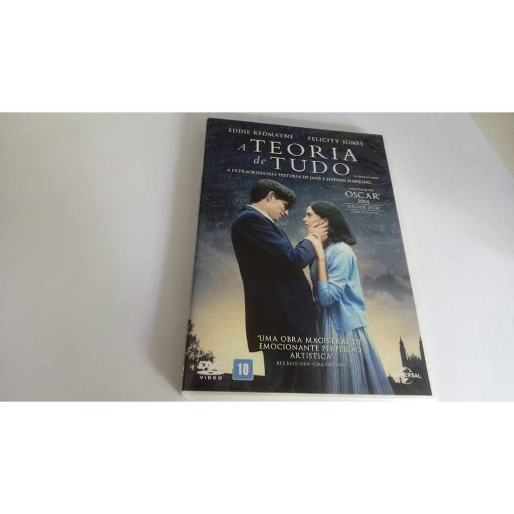 DVD ORIGINAL - A TEORIA DE TUDO - CONFORME FOTO | Shopee Brasil