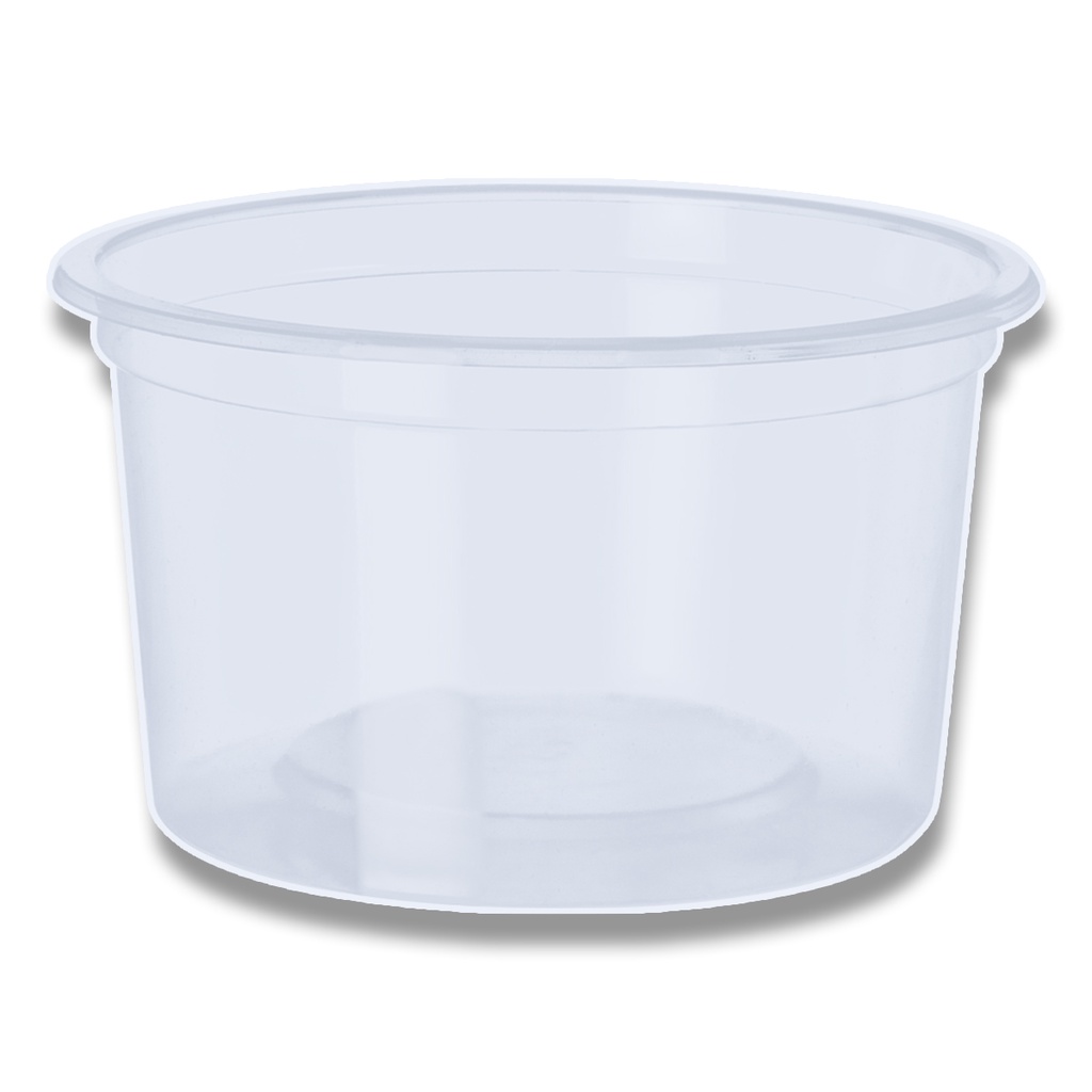 Pote Redondo Ppt-305 S/Tampa Copobras - 300ml C/50uni (NÃO ACOMPANHA TAMPA) | Shopee Brasil