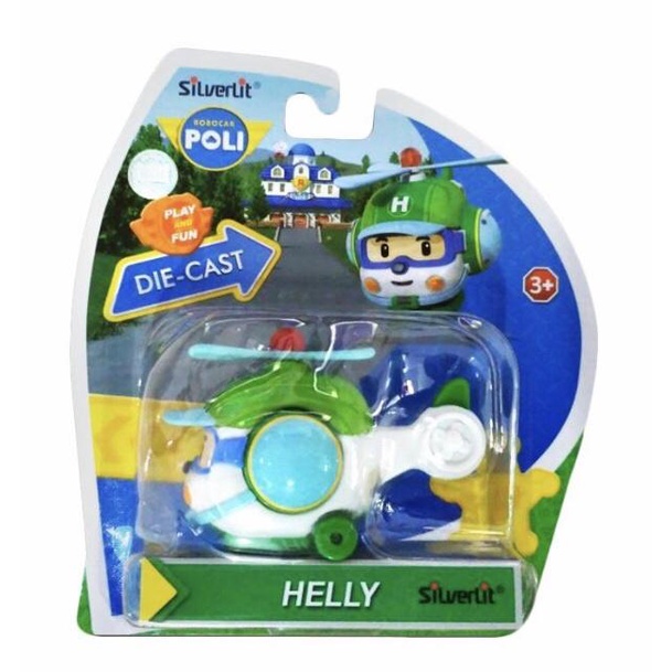 Robocar Poli Diecast | Poly Silverlit-Helly | Shopee Brasil