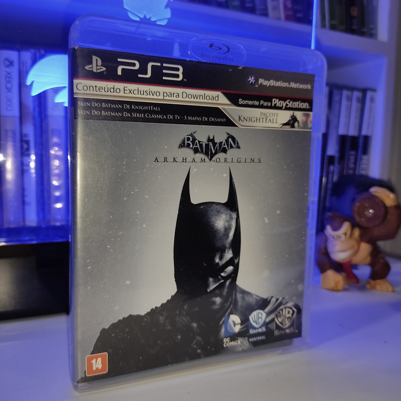 BATMAN ARKHAM ORIGINS - PS3 (ORIGINAL | SEMI-NOVO) | Shopee Brasil