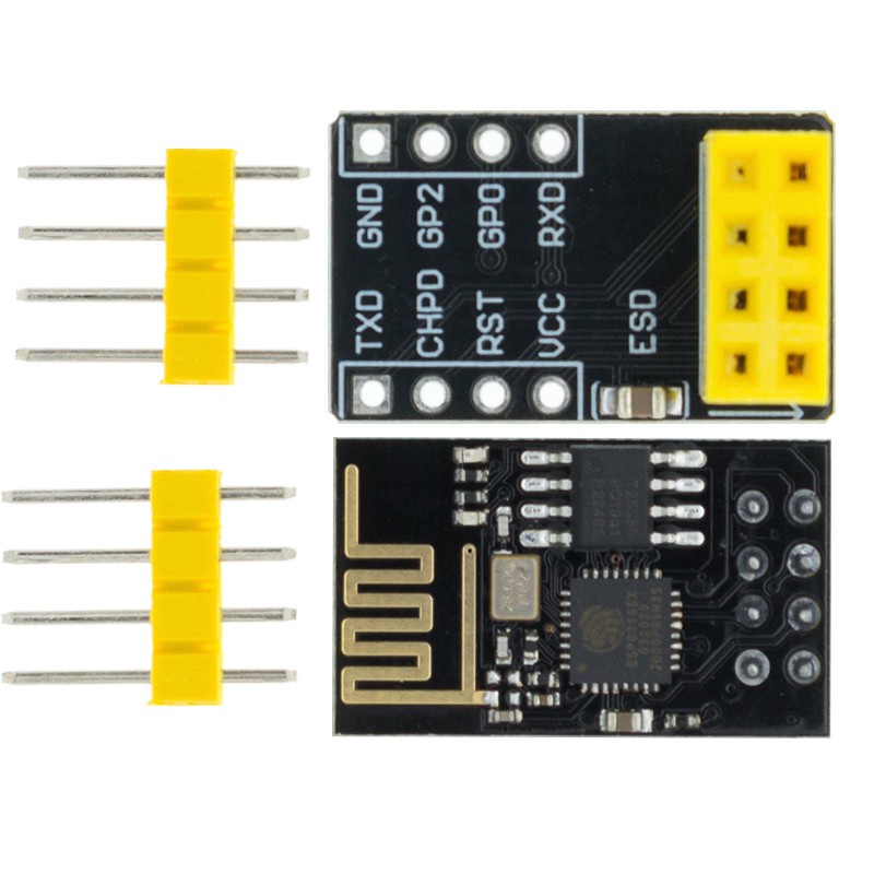 Adaptador Esp-01 Esp8266 Esp-01S Of The Esp8266 / Placa De Ensaio Serial Para Módulo De ...