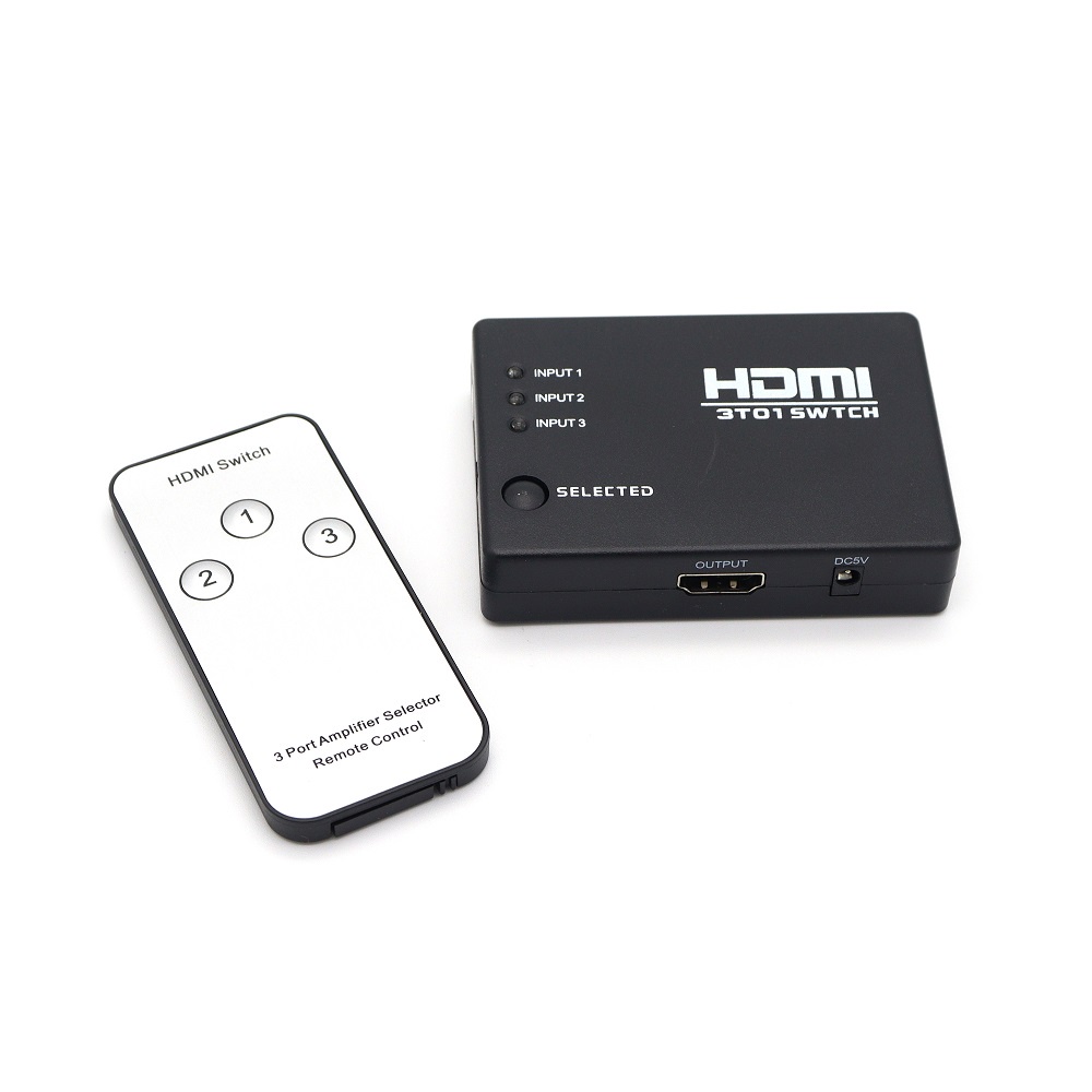 Mini Hub Switch HDMI 3 entradas e 1 saída. | Shopee Brasil