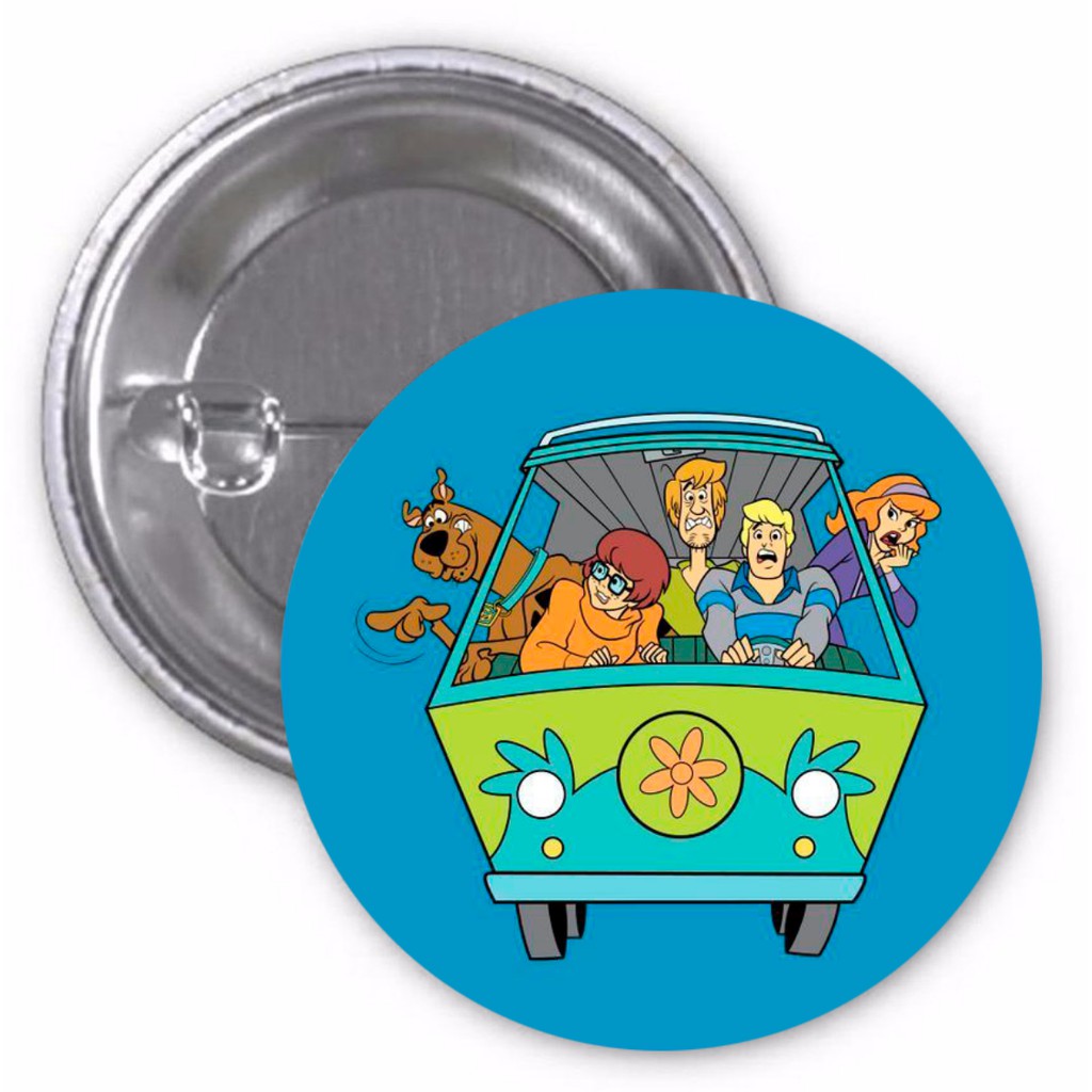 Botton Scooby Doo buton bottum button broche | Shopee Brasil