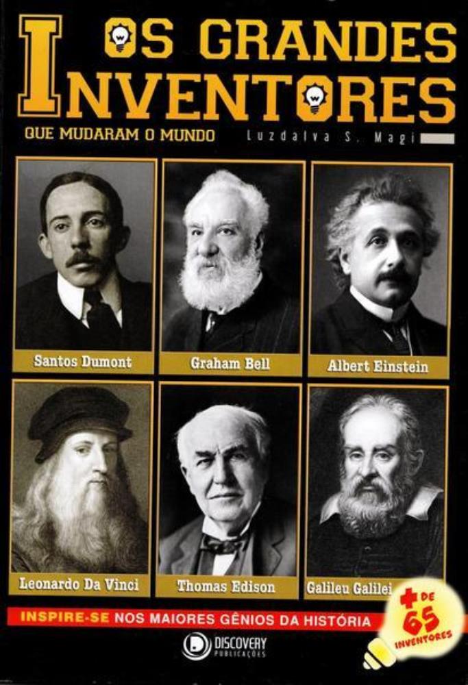 Livro Os Grandes Inventores Edição 1 | Shopee Brasil