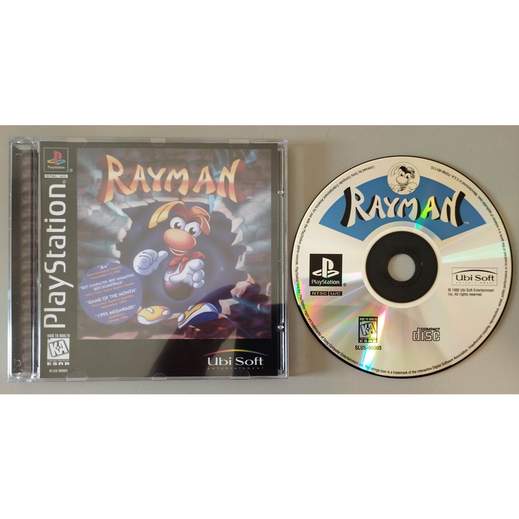 PS1 - Rayman 1 (mídia preta) - Leia | Shopee Brasil