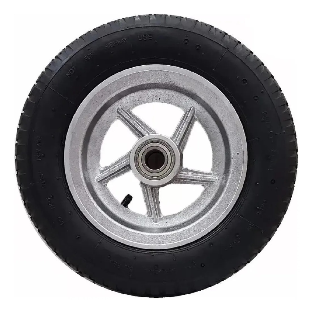 Kit Roda Aro 8 Câmara Pneu P/ Carga Carrinho De Mao Vonder | Shopee Brasil