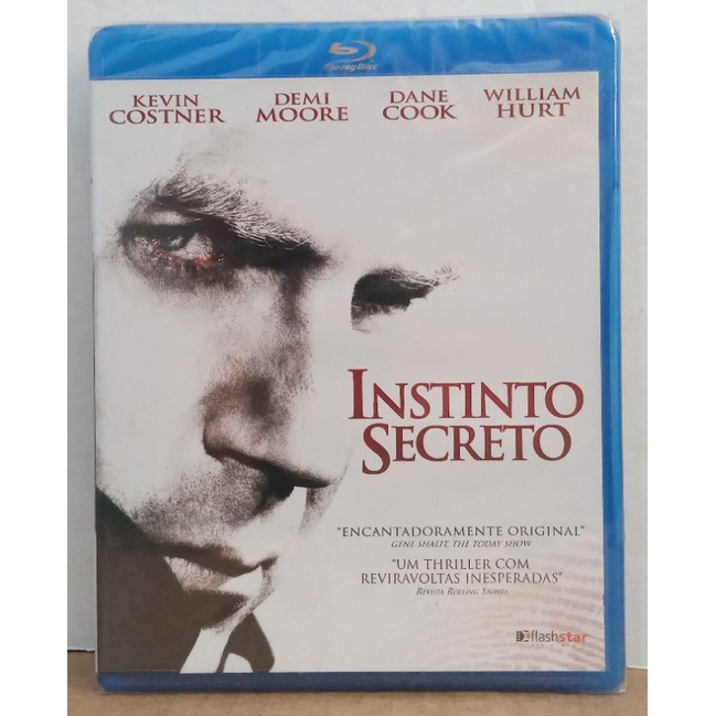 Blu-ray Instinto Secreto - Kevin Costner (Original/Lacrado) | Shopee Brasil