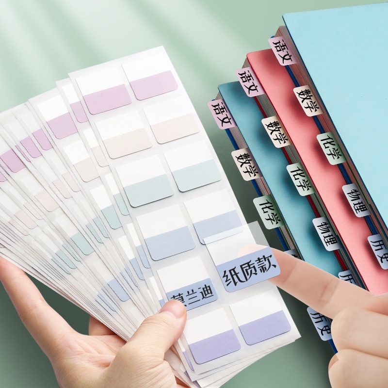 240 Folhas Notas Adesivas Coloridas Índice De Papel Adesivos De ...