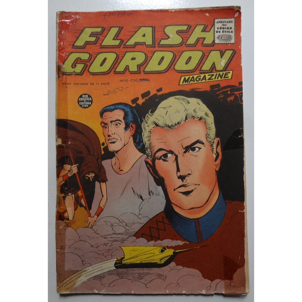 Gibi Flash Gordon Magazine Nº 31 Ed. Rge | Shopee Brasil