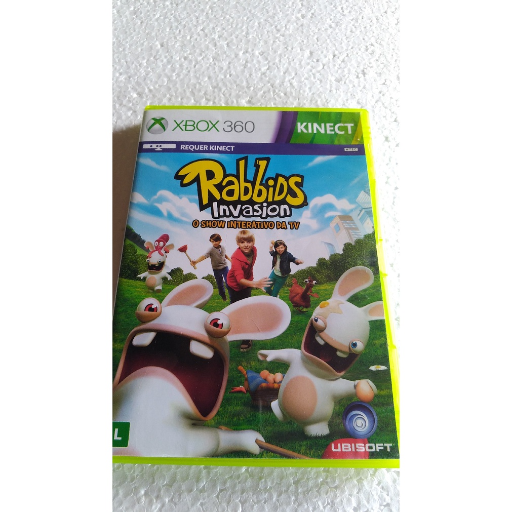Rabbids Invasion : The Interactive TV Show - Xbox 360 | Shopee Brasil