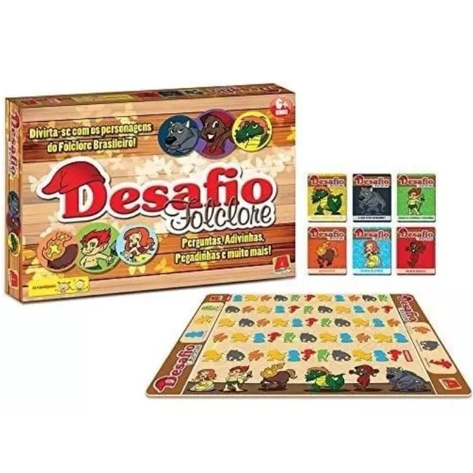 DESAFIO FOLCLORE (ALGAZARRA) 3031029 | Shopee Brasil