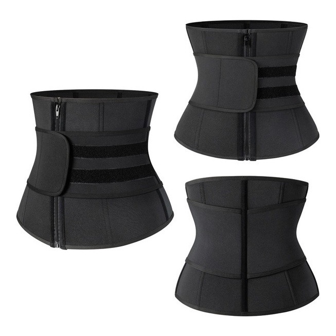 Cinta Modeladora Feminina Abdominal Térmica Emagrecer Emborrachada ...