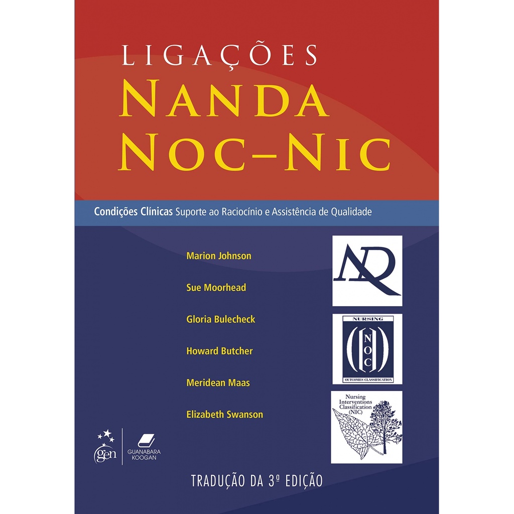 Livro Noc Classificação Dos Resultados De Enfermagem | Shopee Brasil