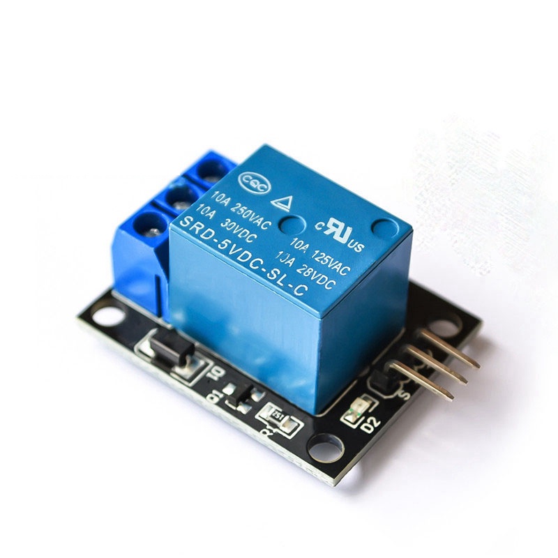 Módulo Relé 5v 1 Canal para Arduíno Esp32 Raspberry 3 Pic | Shopee Brasil