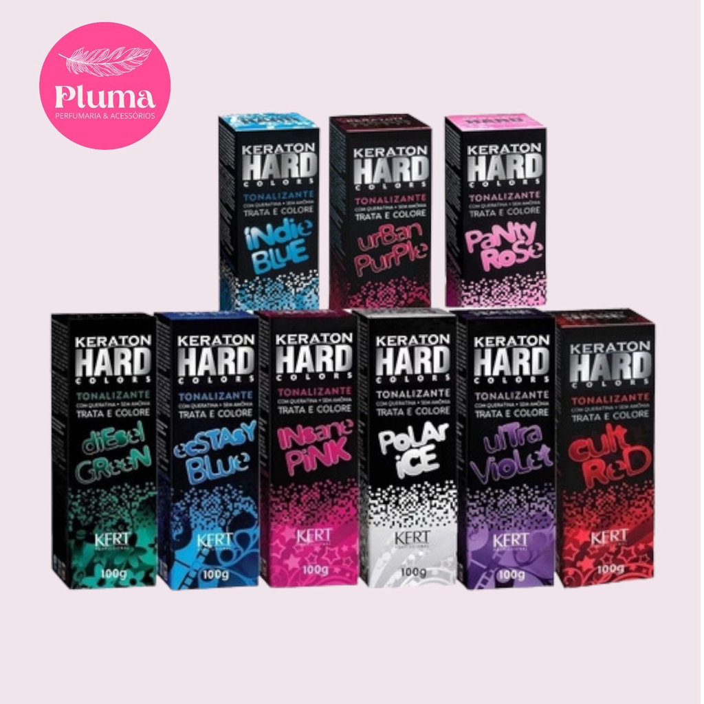 TONALIZANTE KERATON HARD COLORS 100G | Shopee Brasil