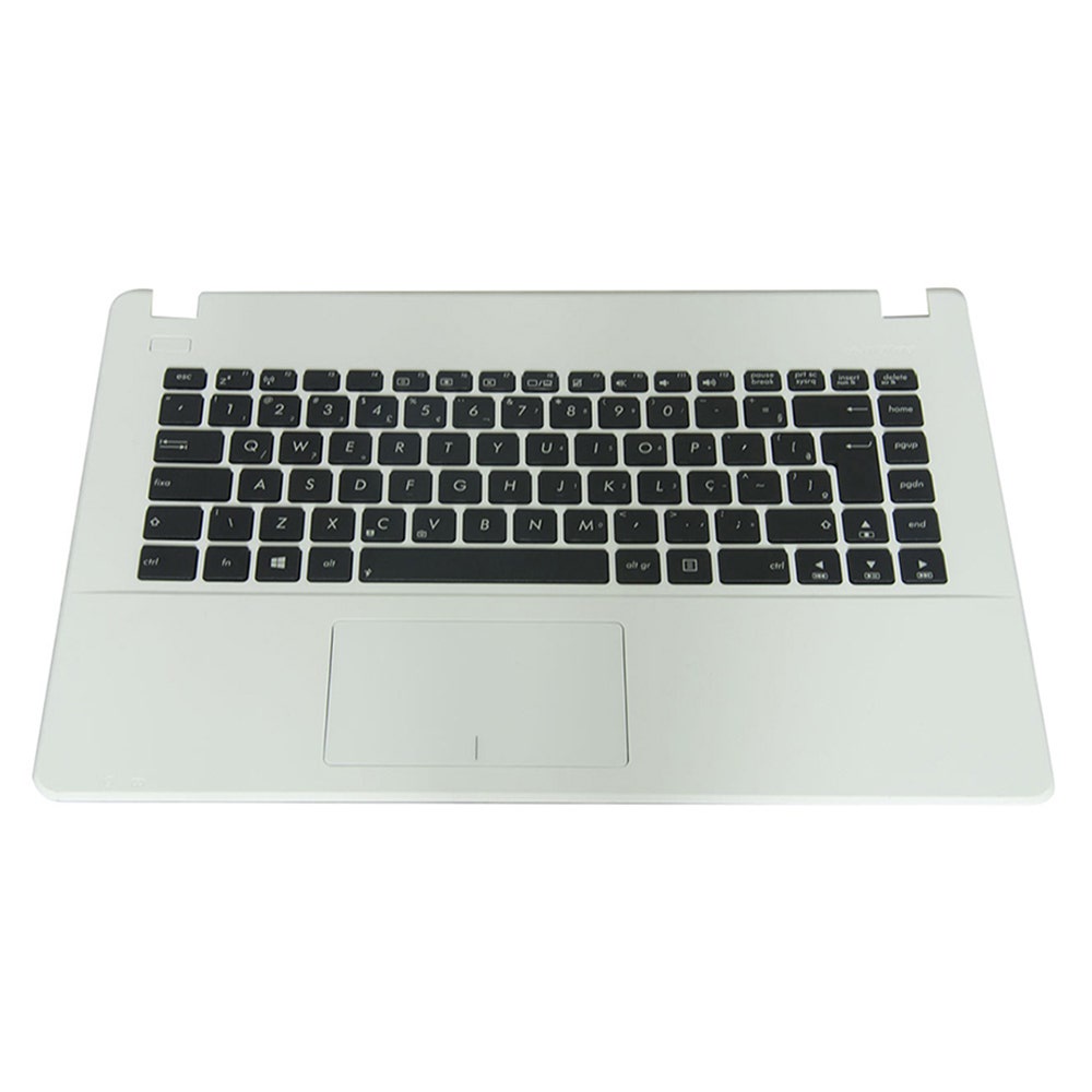Teclado para Notebook Asus X451C | Branco ABNT2 | Shopee Brasil