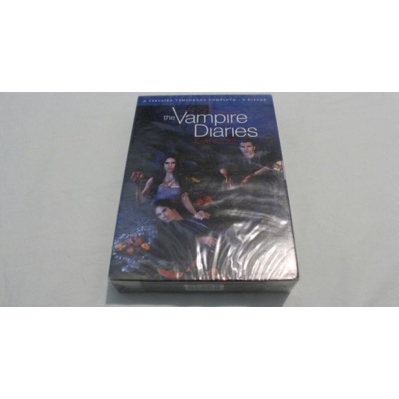 Box Dvd The Vampire Diaries: 3ª Temporada - (5 Discos)novo | Shopee Brasil