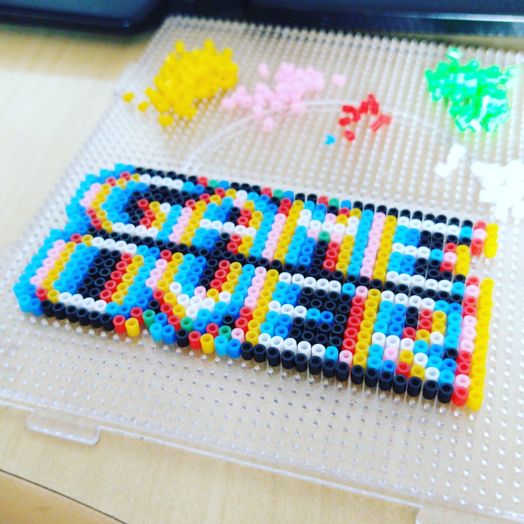 Chaveiros, Ímãs ou Totem Game Over Pixel Art Perler Beads | Shopee Brasil