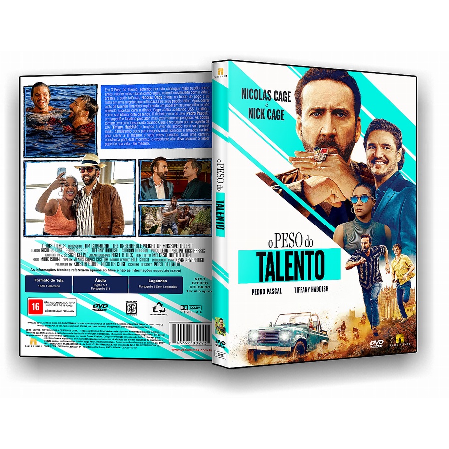 Dvd O Peso Do Talento (2022) | Shopee Brasil