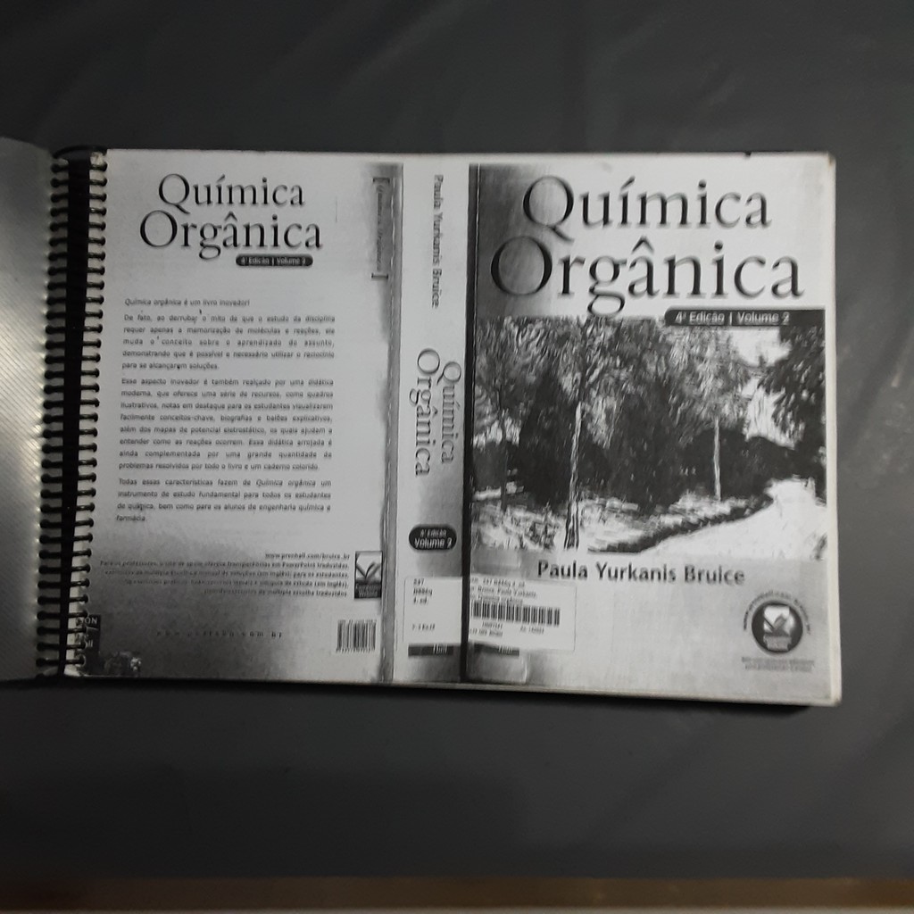 Cópia pessoal do livro Química Orgânica Volume 2 de Paula Yurkanis ...