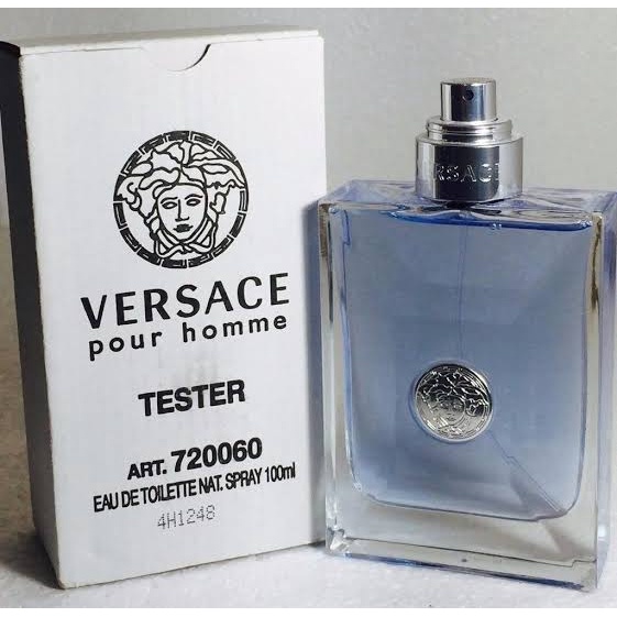 Tester Versace Pour Homme 100 ml ( Caixa Branca, Sem tampa ) | Shopee ...